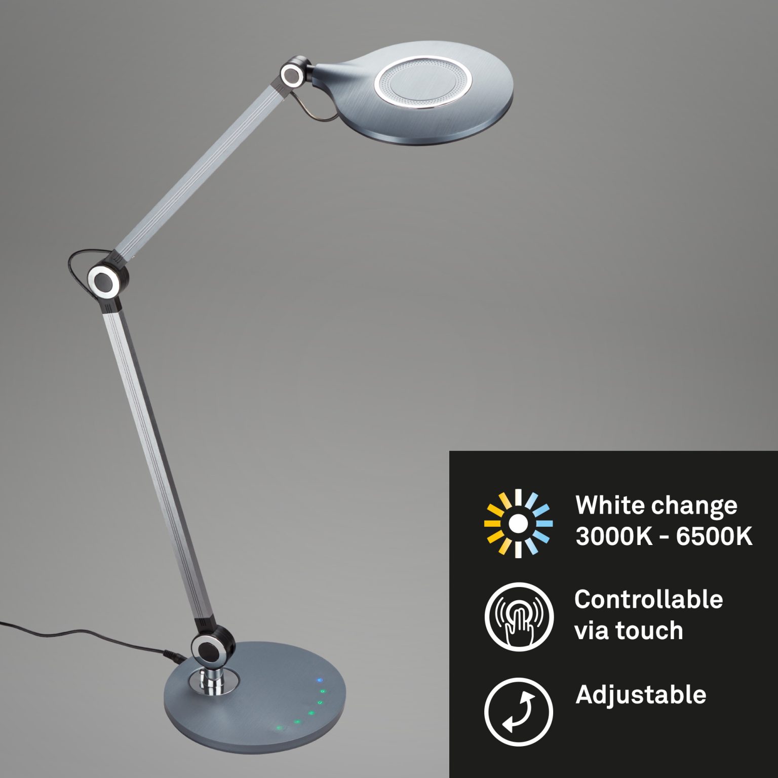 7027015 Led namizna pisarniška ali led namizna šolska svetilka 7W-970lm-CCT